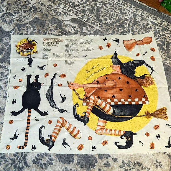 Daisy Kingdom | Other | Daisy Kingdom Cut And Sew Fabric Panel Witch ...